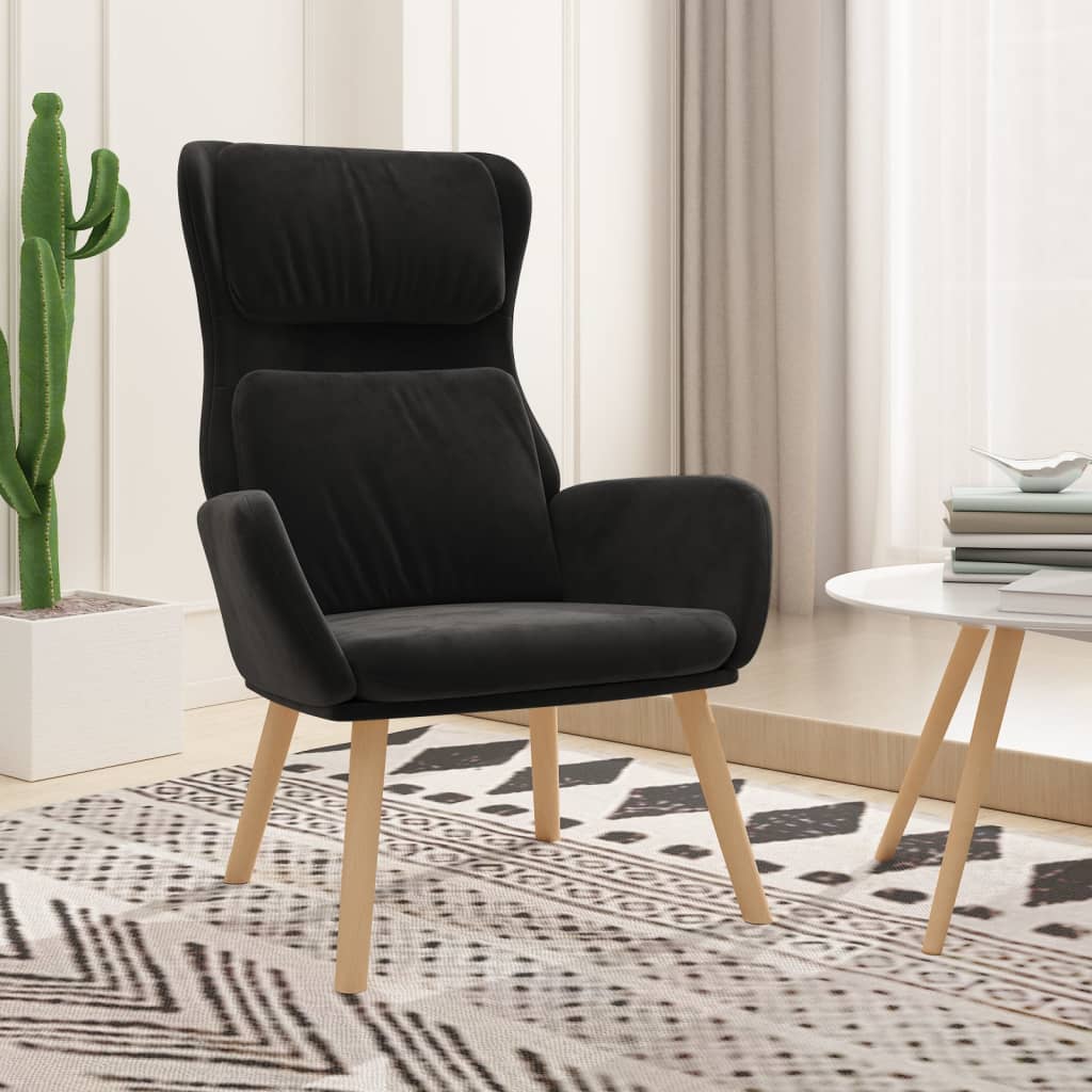 Chaise de relaxation | Fauteuil de relaxation | Chaise de Salon Noir ...