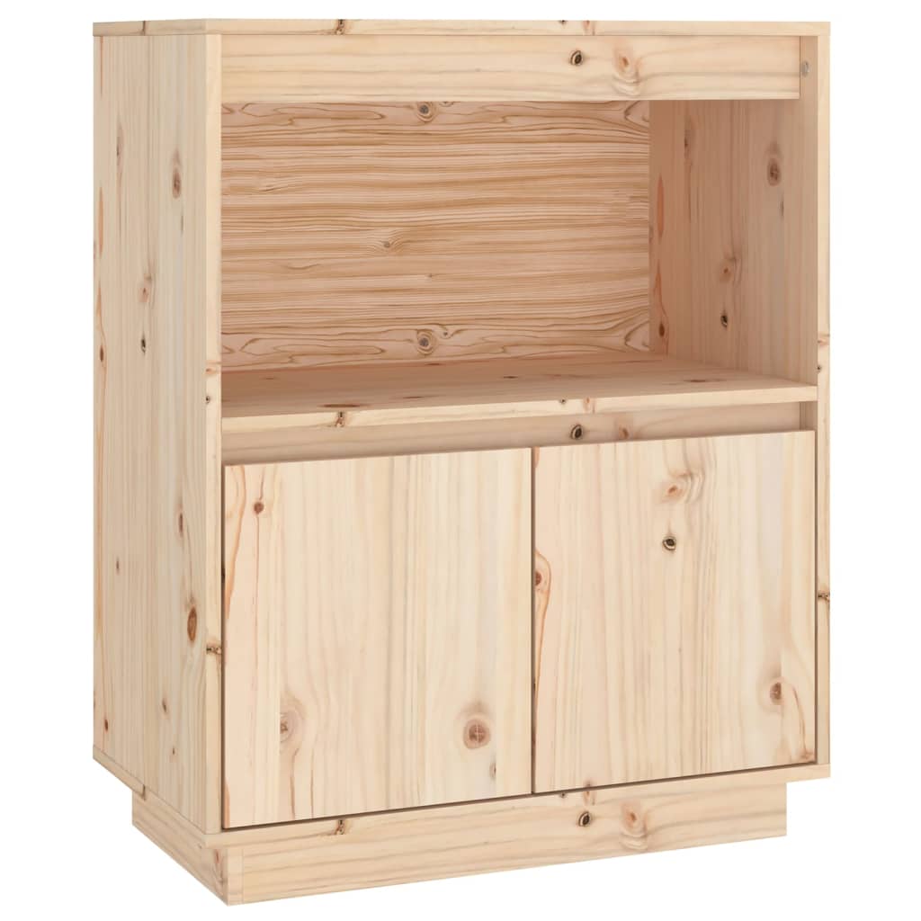 Buffet en pin massif 60x34x75 cm - COMFORTXL | Leroy Merlin