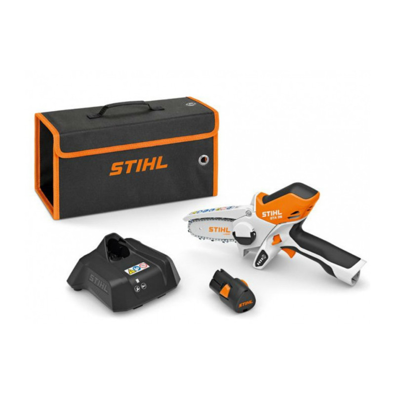 Potatore A Batteria Stihl Gta 26 Sega Potatura Lama Cm10 Catena 1 4