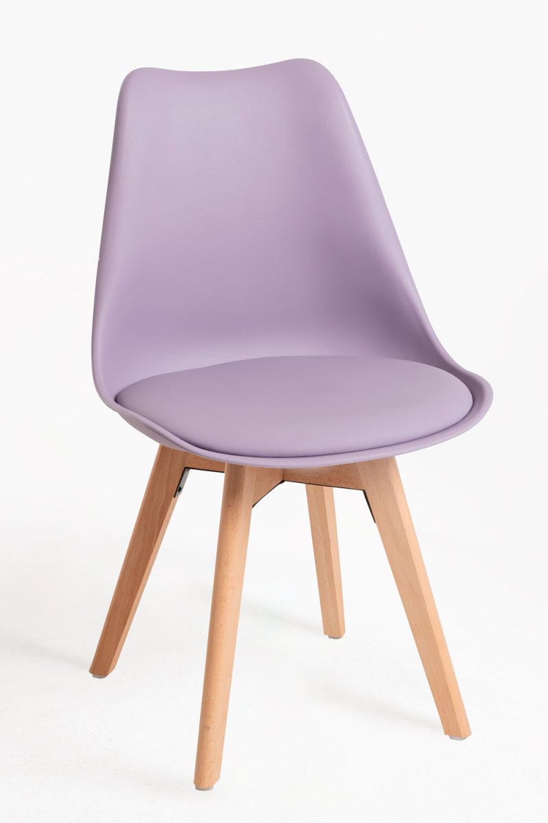 Pack 2 Sillas Synk Basic - Lavanda | Leroy Merlin