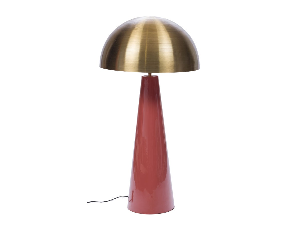 Lampe en métal Champignon Terracotta - Amadeus | Leroy Merlin