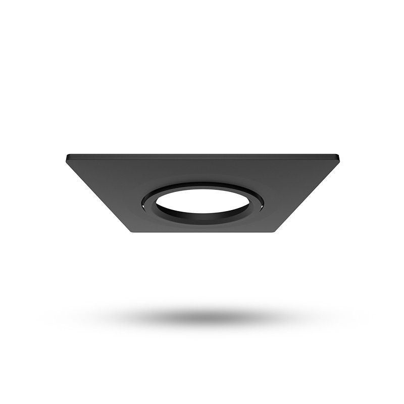 Collerette Carrée Inclinable – Noir – Pour Spot ÉCLAT II – 82x82mm ...