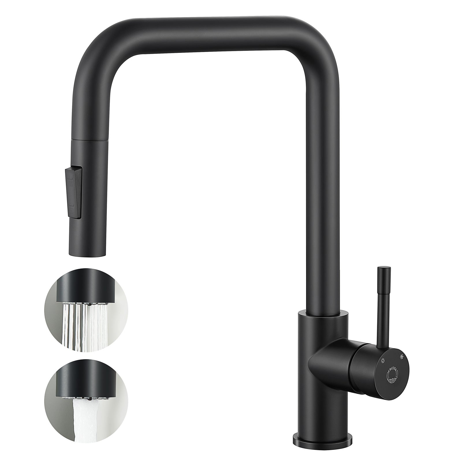 Mitigeur de Cuisine avec Douchette Extractible - Robinet de Évier en ...