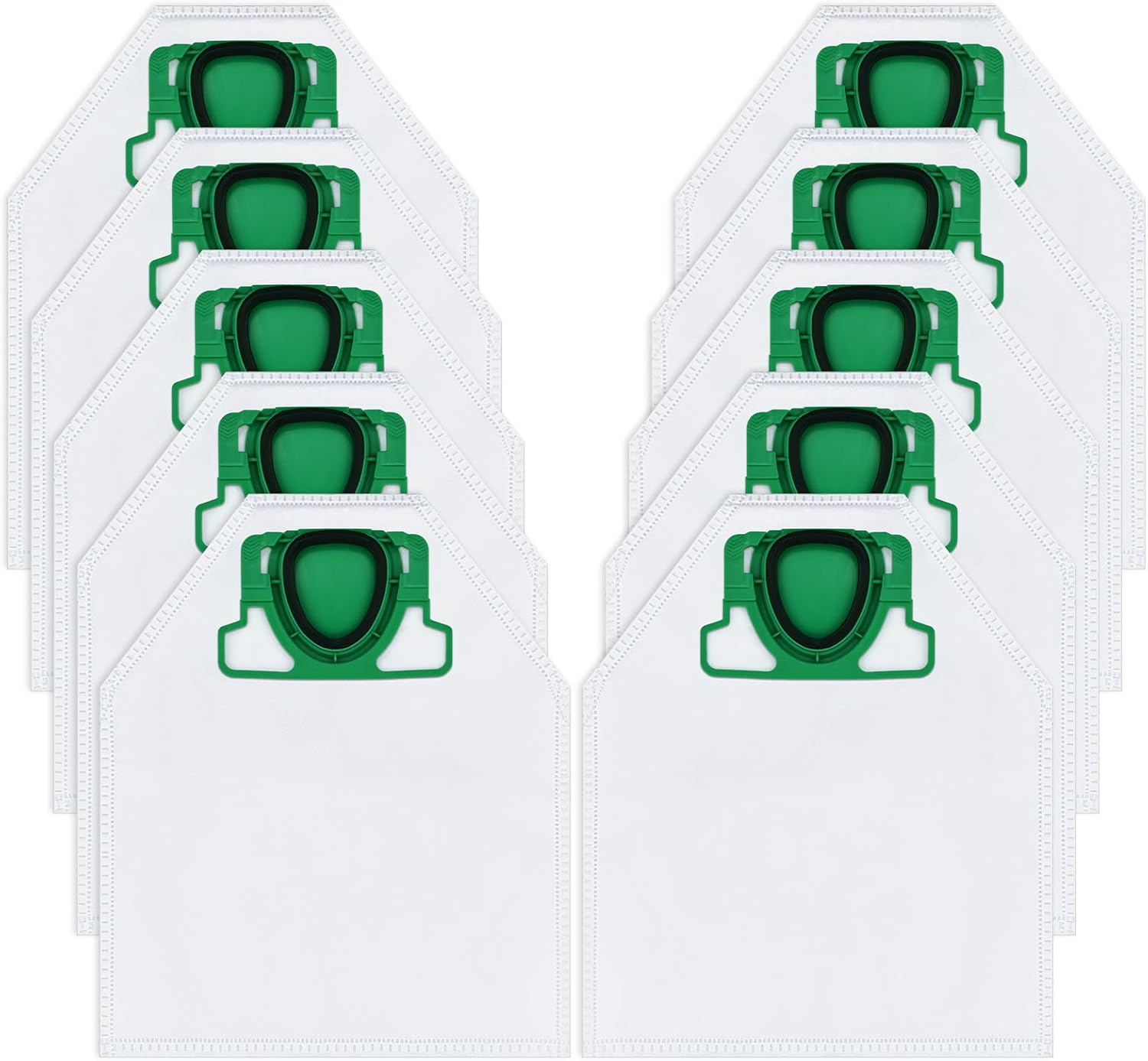 10 sacs Vorwerk Kobold VK200 - Compatibles FP200/VK200 - Haute ...