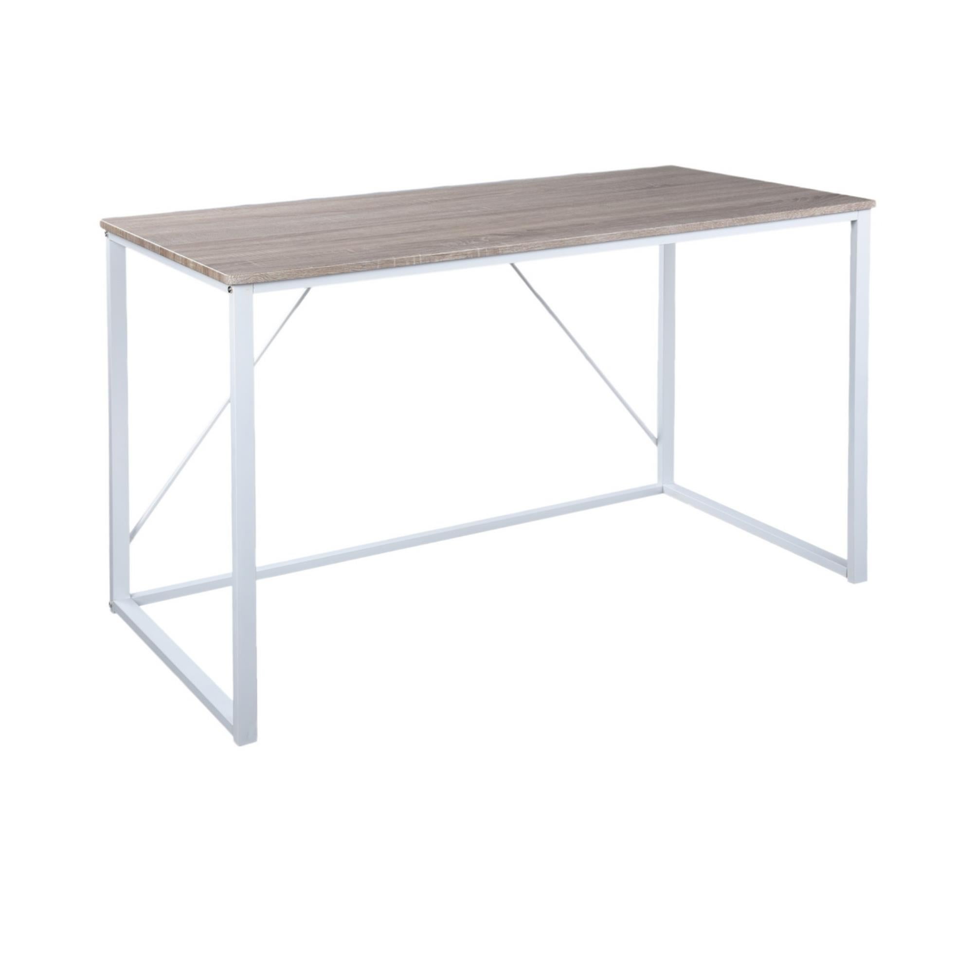 WellHome ''Elmo'' Table pliante blanche en bois de hêtre | Leroy Merlin