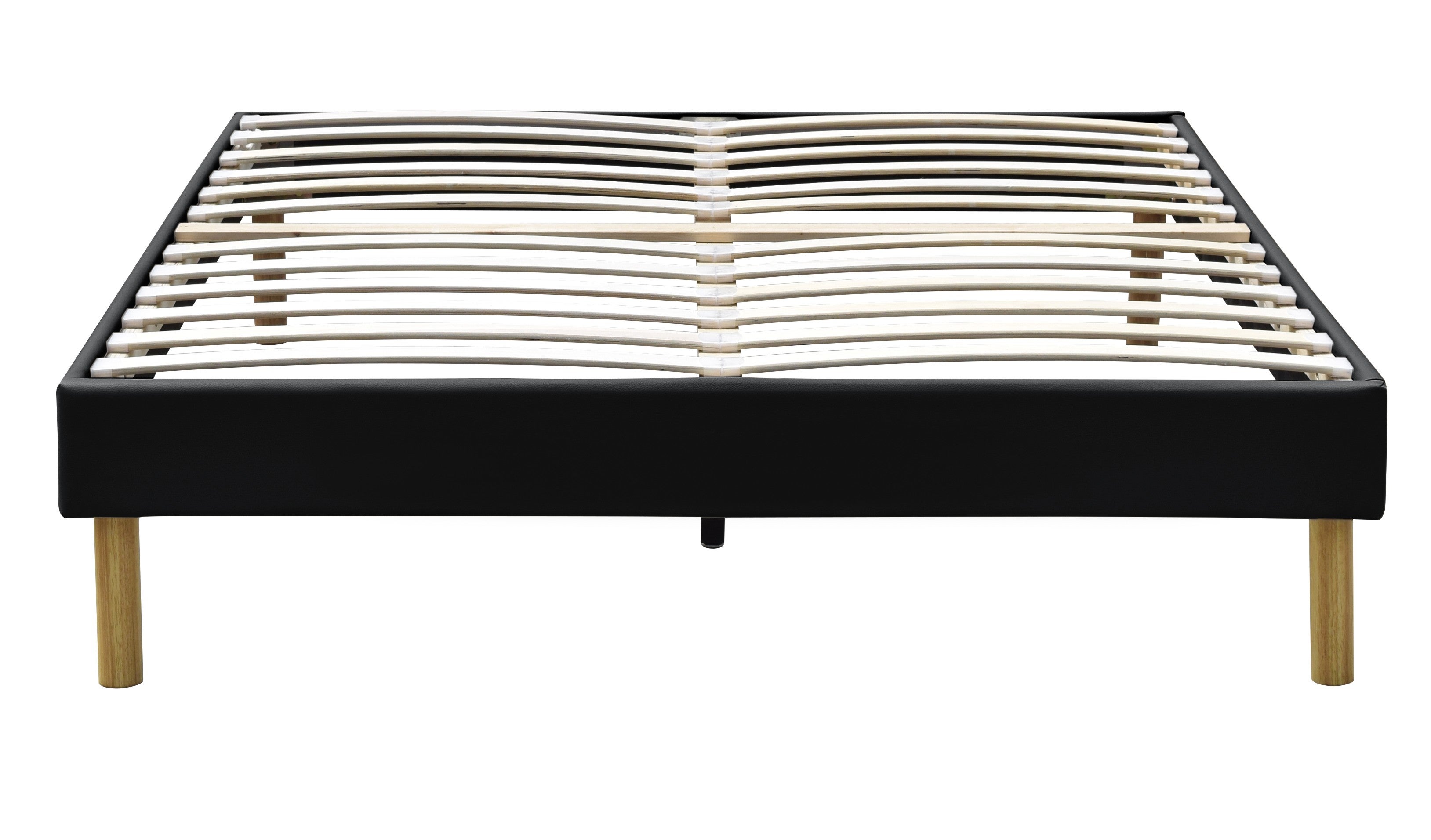King of Dreams Gregory - Solide et Confortable Sommier Tapissier Noir ...