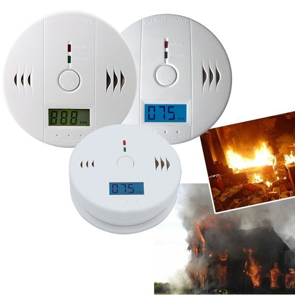 Detector de CO 3x para la seguridad de tu familia: alarma sonora y ...