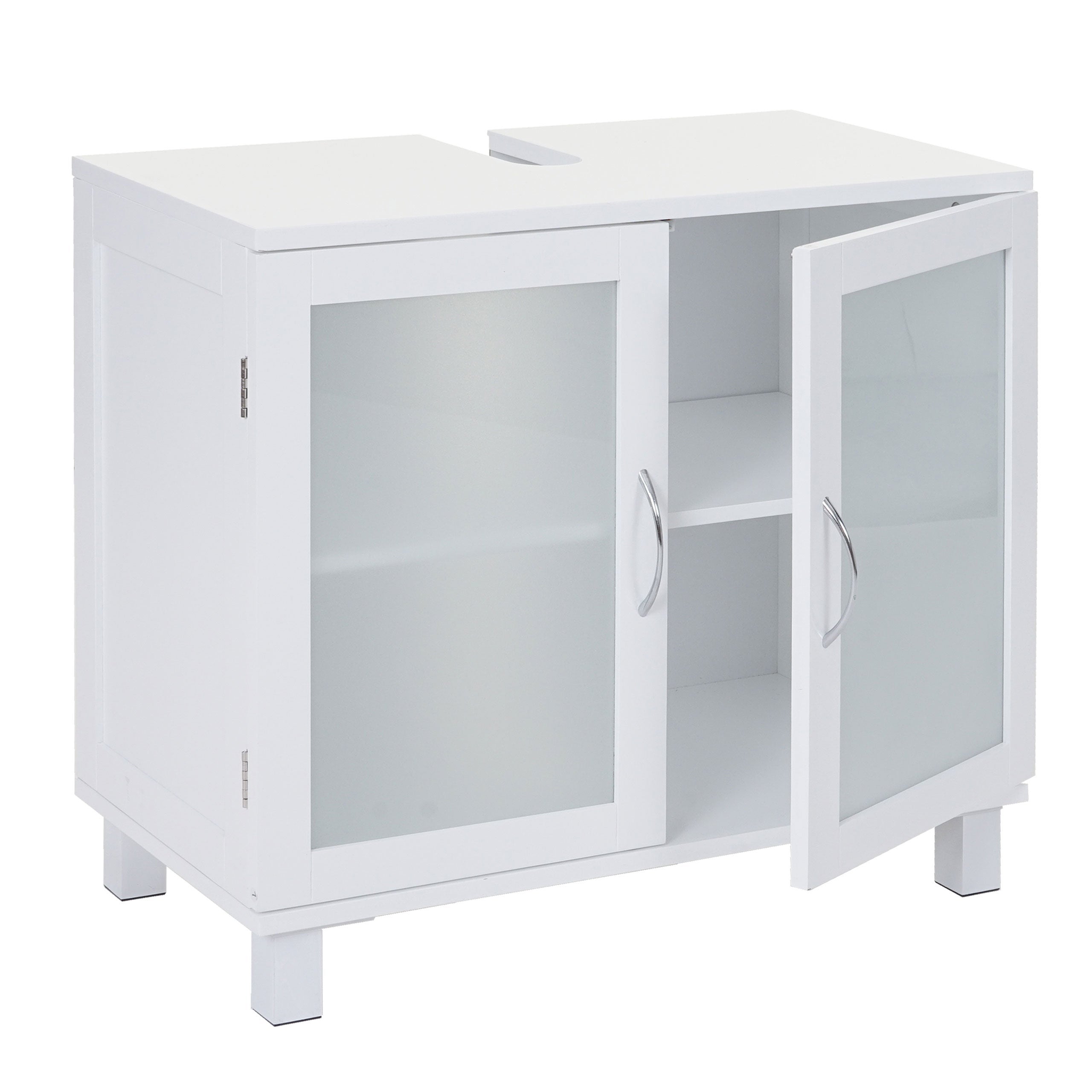 Meuble vasque meuble de salle de bain avec compartiment de rangement ...