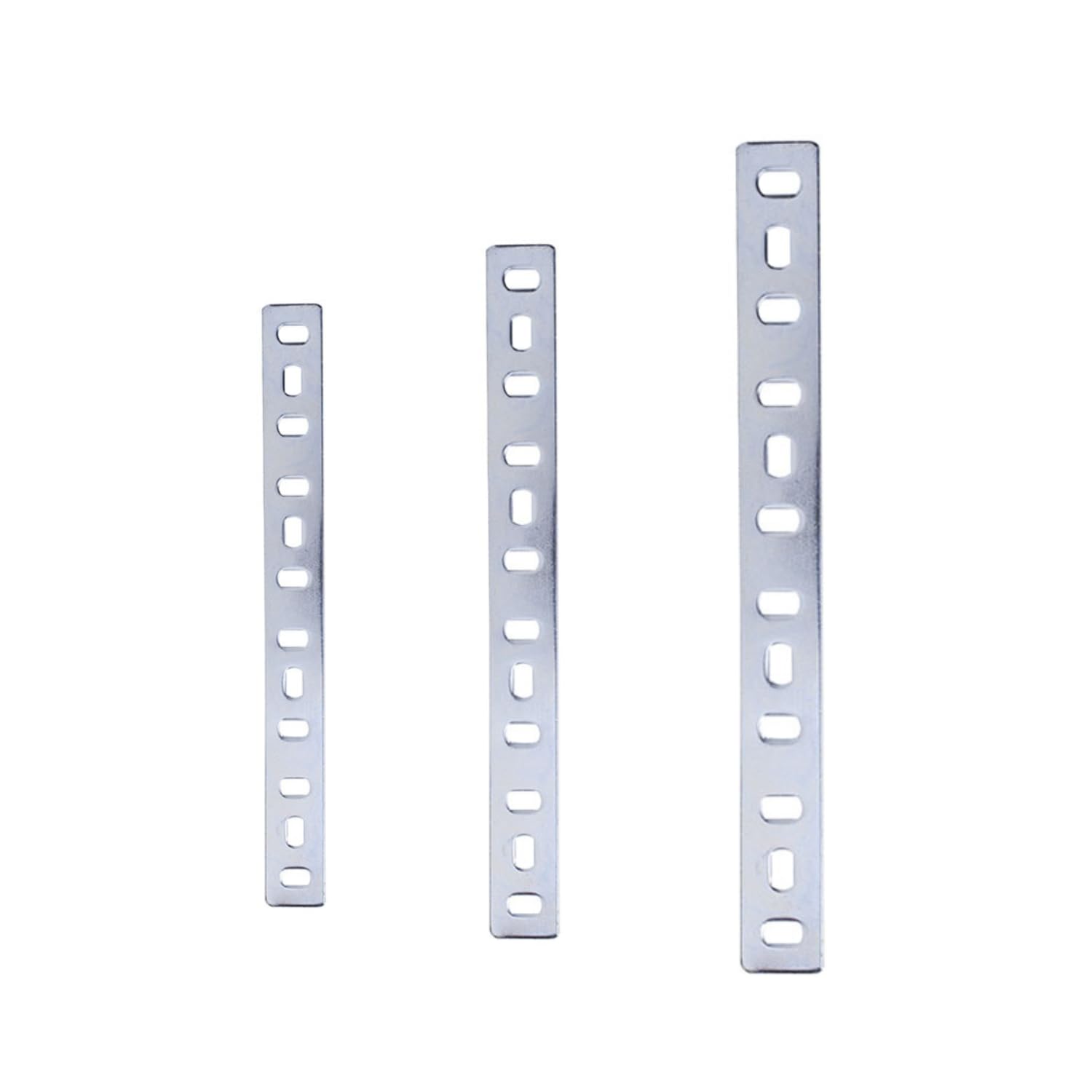 Placa de unión recta pesada con ranuras de ajuste 100 piezas (Espesor ...