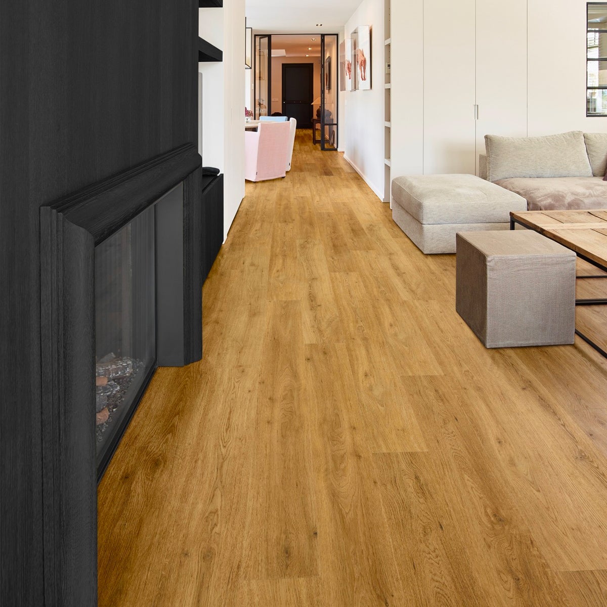 Lames PVC 2.5mm à coller Simply Veneto 18,4*121,9 cm - Réflex Boutique ...