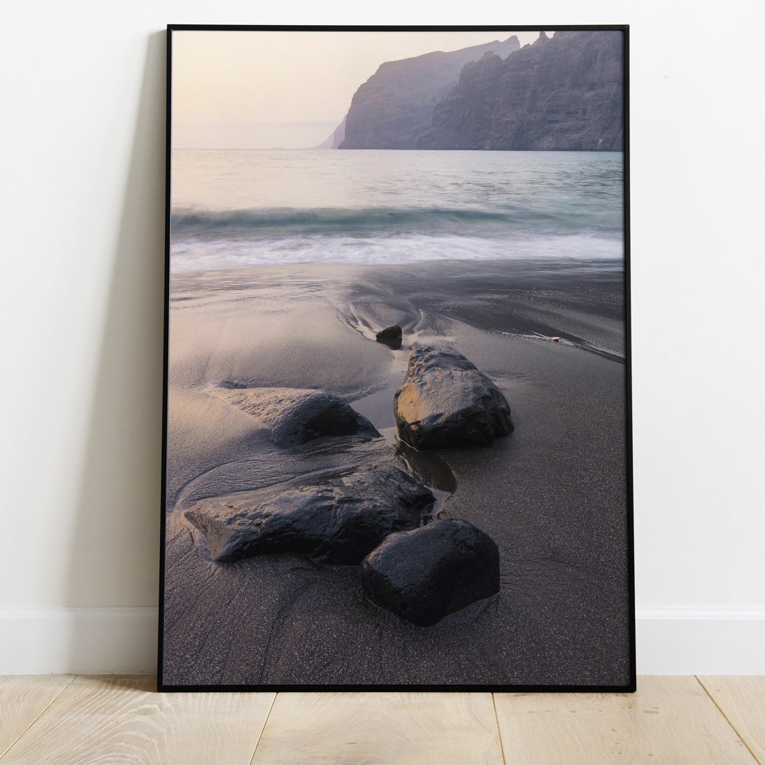 Coucher de soleil sur la plage poster | Leroy Merlin