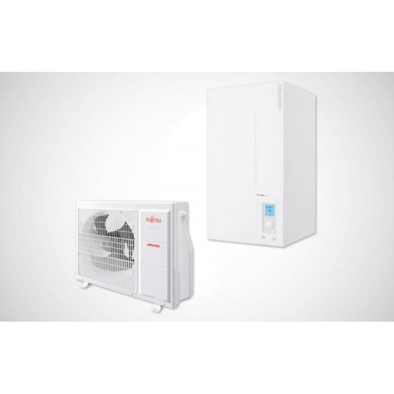 Ensemble Pompe à Chaleur Air/Eau 10kW ATLANTIC FUJITSU Alféa Extensa A ...