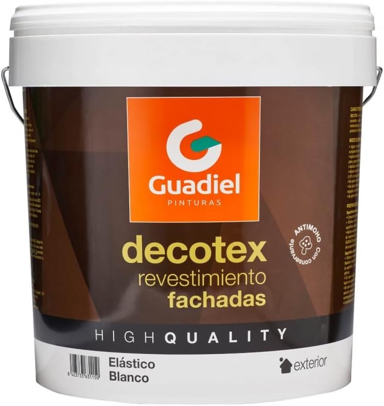 Guadiel Decotex - Pintura elástica para fachadas (4 L ...