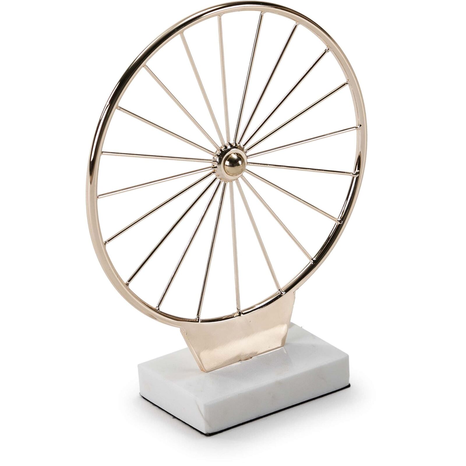 Figure davoli 20 x 6 x 23 cm Doré, blanc | Leroy Merlin