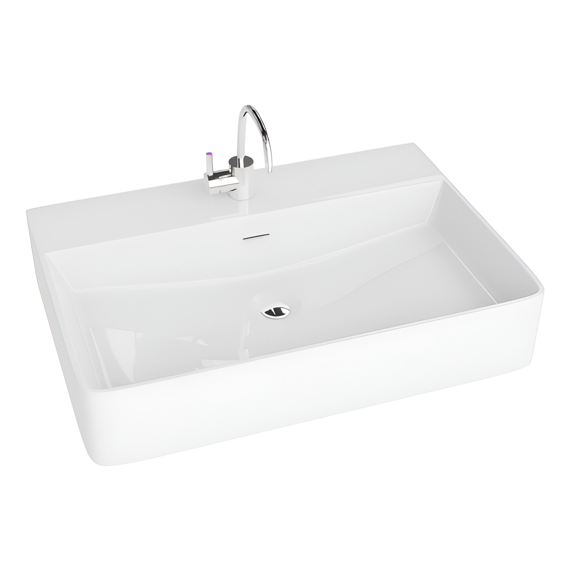Lavabo da appoggio LAVITA |Elegante e compatto lavabo da appoggio| In ...