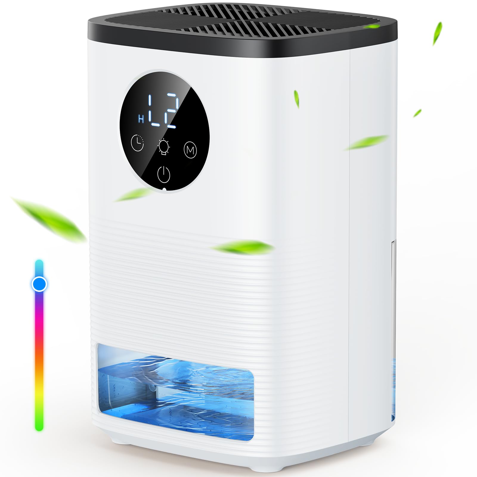Déshumidificateur électrique compact 1400 ml Dégivrage automatique ...