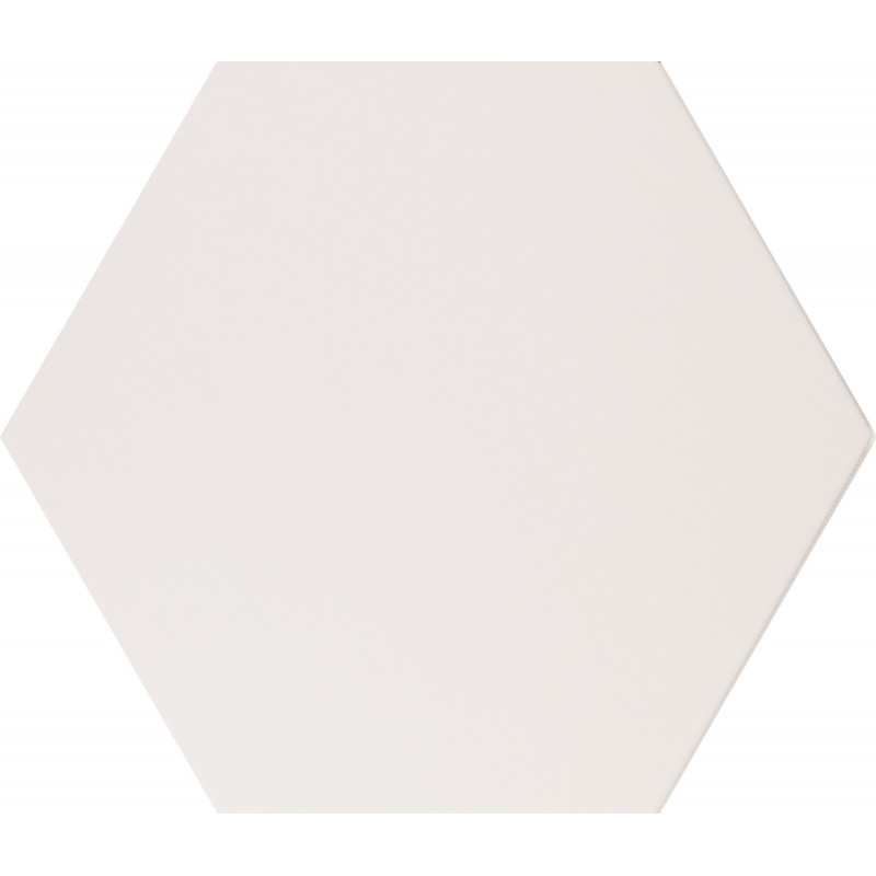 Carrelage sol / mur hexagonal blanc mate 26,23 cm ALCHIMIA BIANCO ...