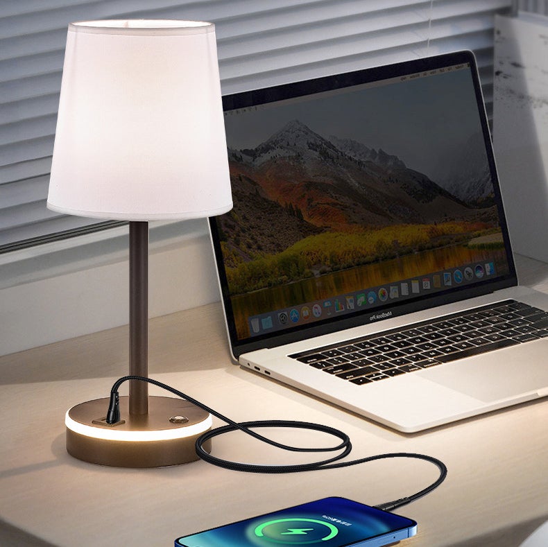 Lampada da comodino LED Touch infinitamente dimmerabile Lampada da ...