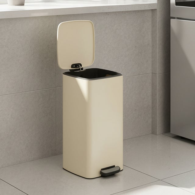Poubelle de cuisine beige au meilleur prix | Leroy Merlin