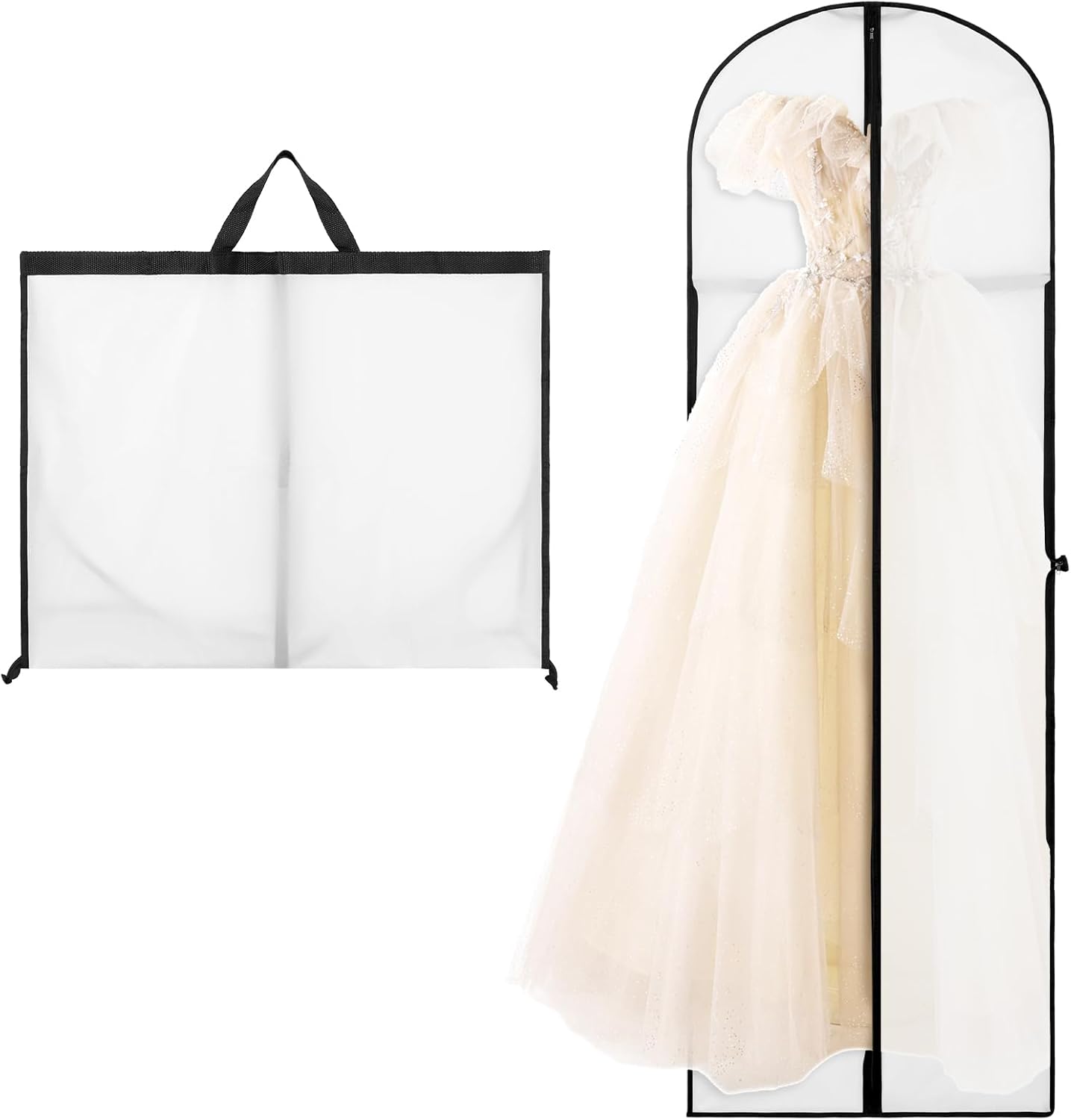 1 housse de robe longue anti-poussière, 180×60cm Housse de robe de ...