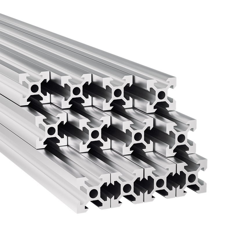 Perfil de aluminio 20x20mm 1000mm perfil de aluminio tipo I sistema de ...