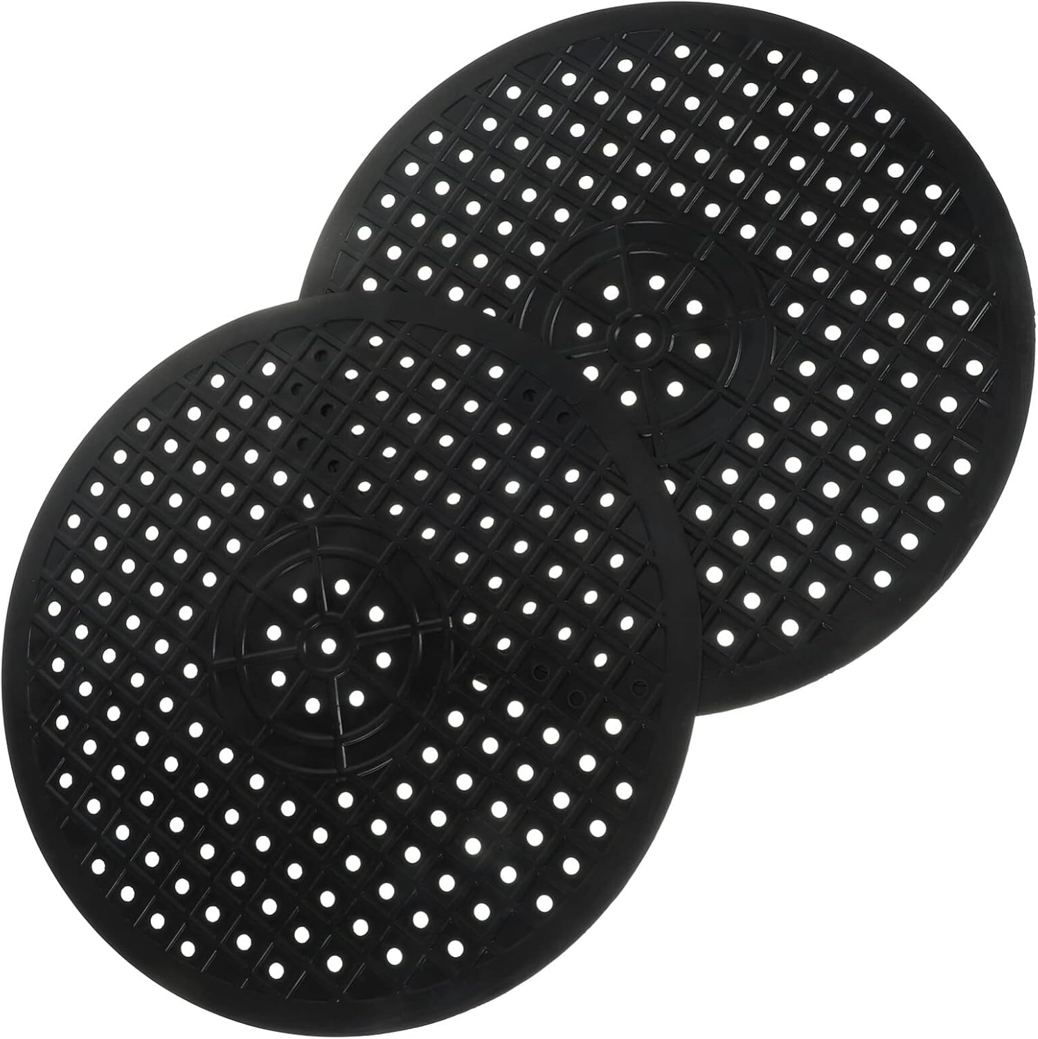 Lot de 2 protège-évier ronds en caoutchouc pour évier de cuisine, sets ...