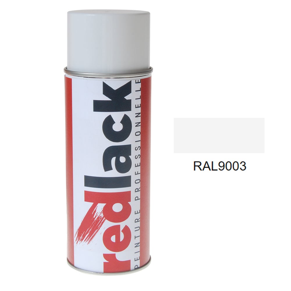 Redlack Pintura aerosol RAL 9003 Brillante multisuperficie | Leroy Merlin