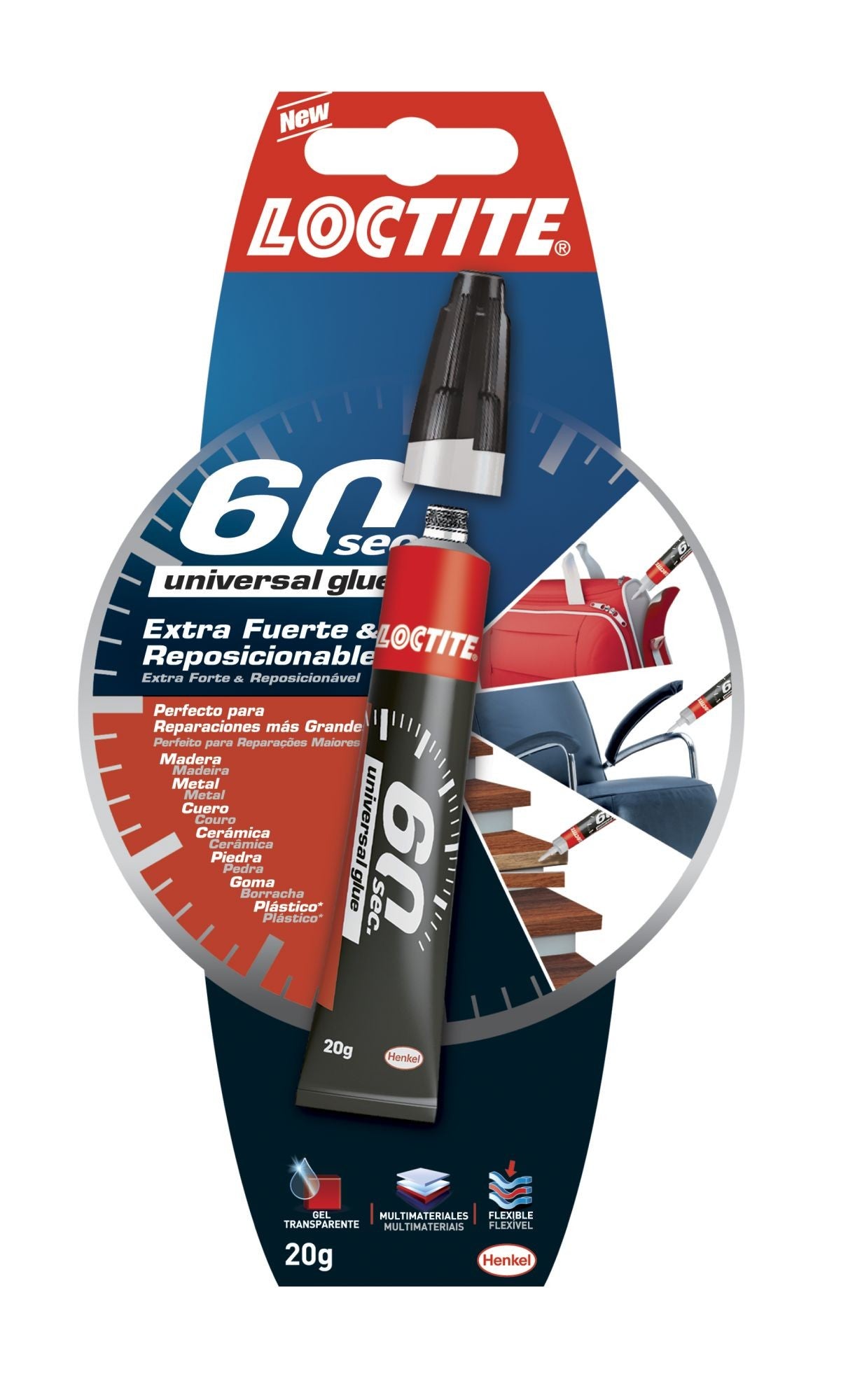 LOCTITE 60 SEGUNDOS 20 GR. | Leroy Merlin