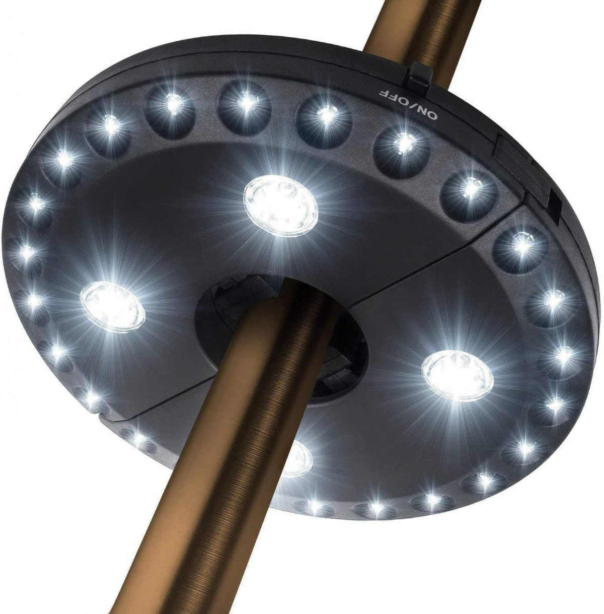Luce per ombrellone da giardino, 3 modalità di illuminazione, 28 LED ...