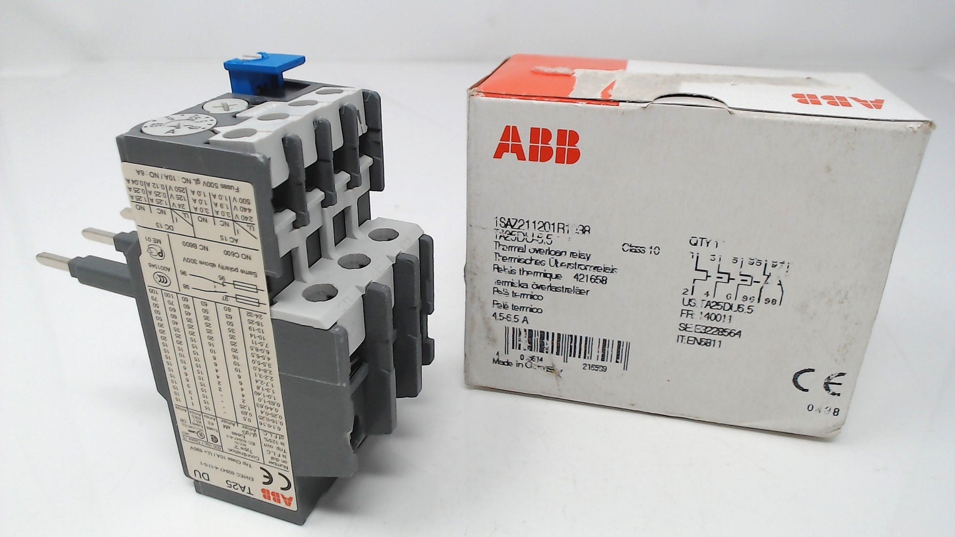 Abb ta 25 du 4,50- 6,50a rele' termico serie ta en 681 1 | Leroy Merlin