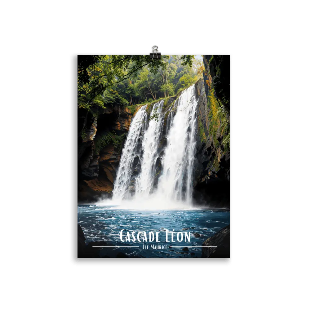 Affiche de Maurice 'Cascade Léon' | Leroy Merlin