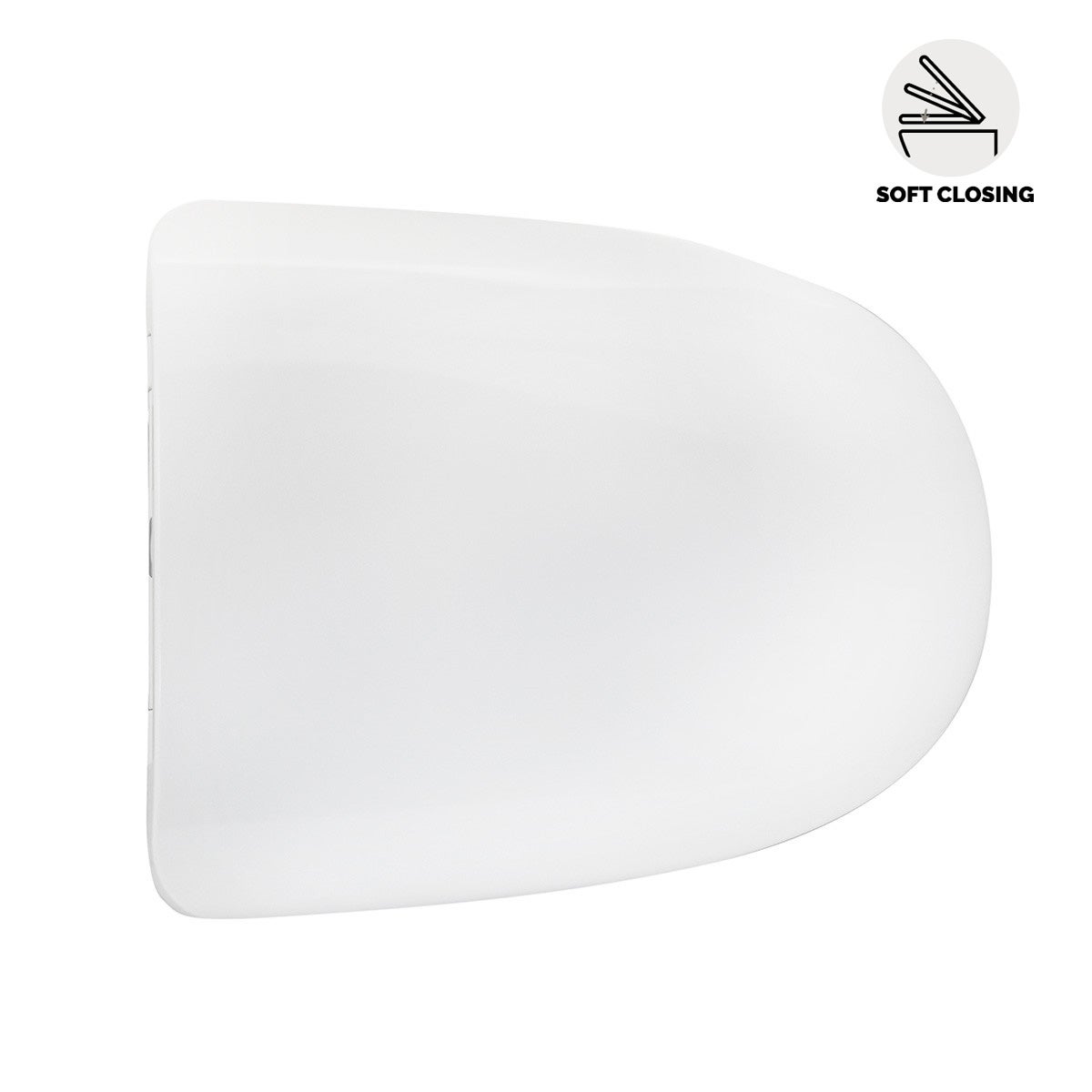 Asiento de inodoro SENSATION con cierre suave, color blanco. | Leroy Merlin