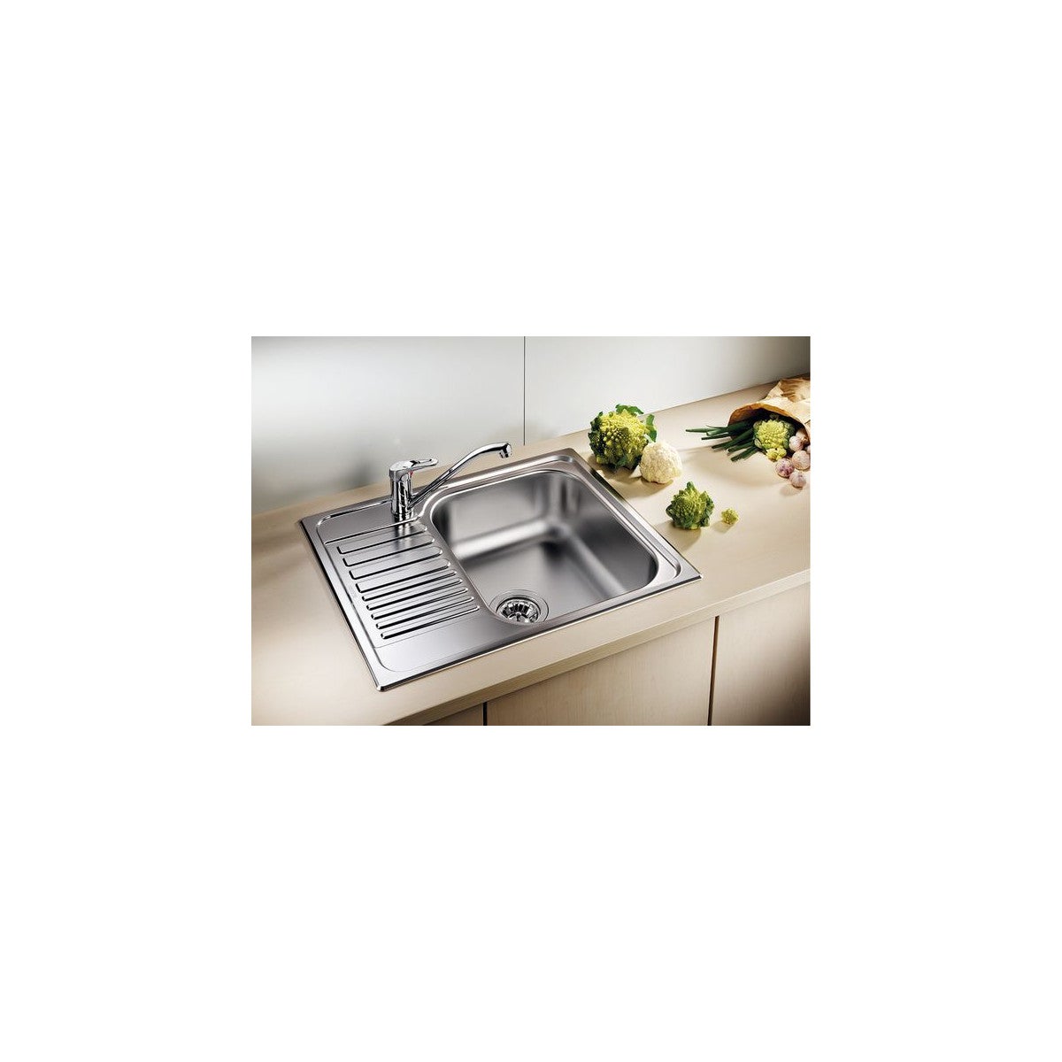 Evier Blancotipo 45 S Mini - Inox Lisse | Leroy Merlin