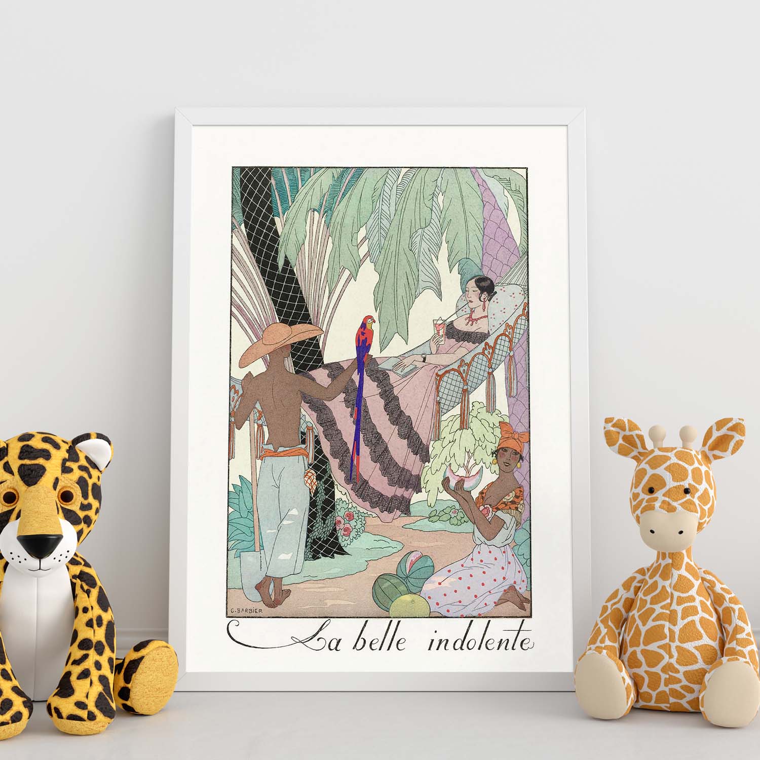 Lamina Vintage Modelo 074. Pósteres Con Las Ilustraciones Art Deco De ...