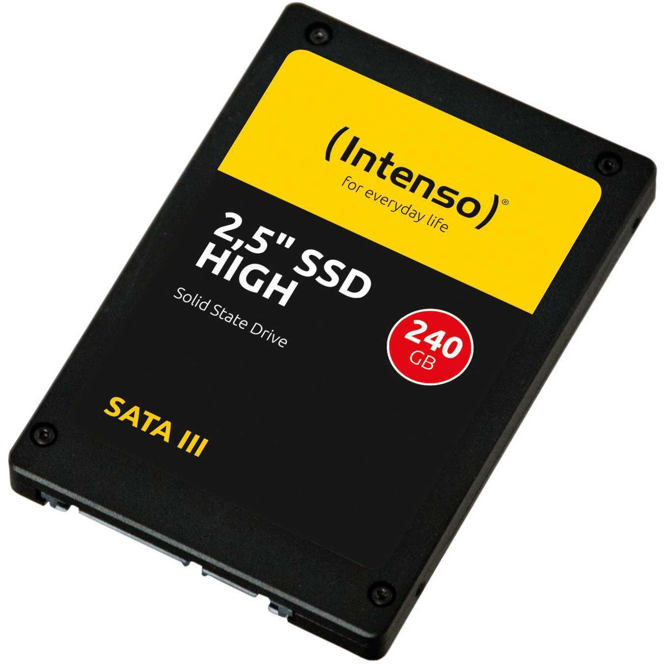 (Intenso) SSD 2,5 pouces SATA III HIGH - SSD interne - 2,5 pouces ...