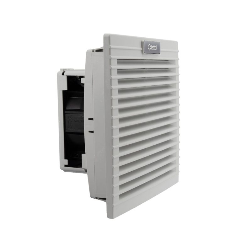 Grille 204x204 pour ventilateur 230V et filtre pour armoire électrique ...