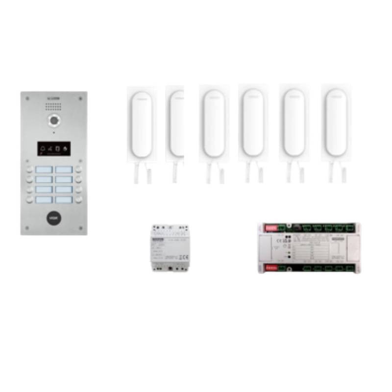 Kit Audio Dial 6 Terminaux Fermax - Technologie Duox Plus - Inox ...