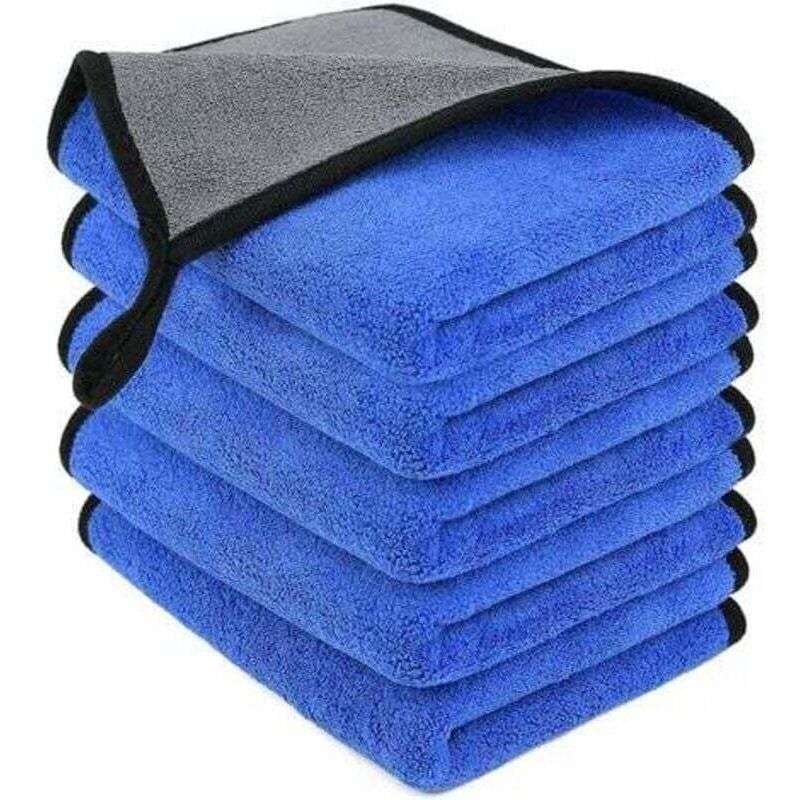 Juego de 5 paños de microfibra de 30x40 cm – Súper absorbentes y ...