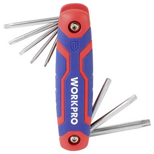 WorkPro TORX Jeu de clés mâles coudées T 9, T 10, T 15, T 20, T 25, T ...