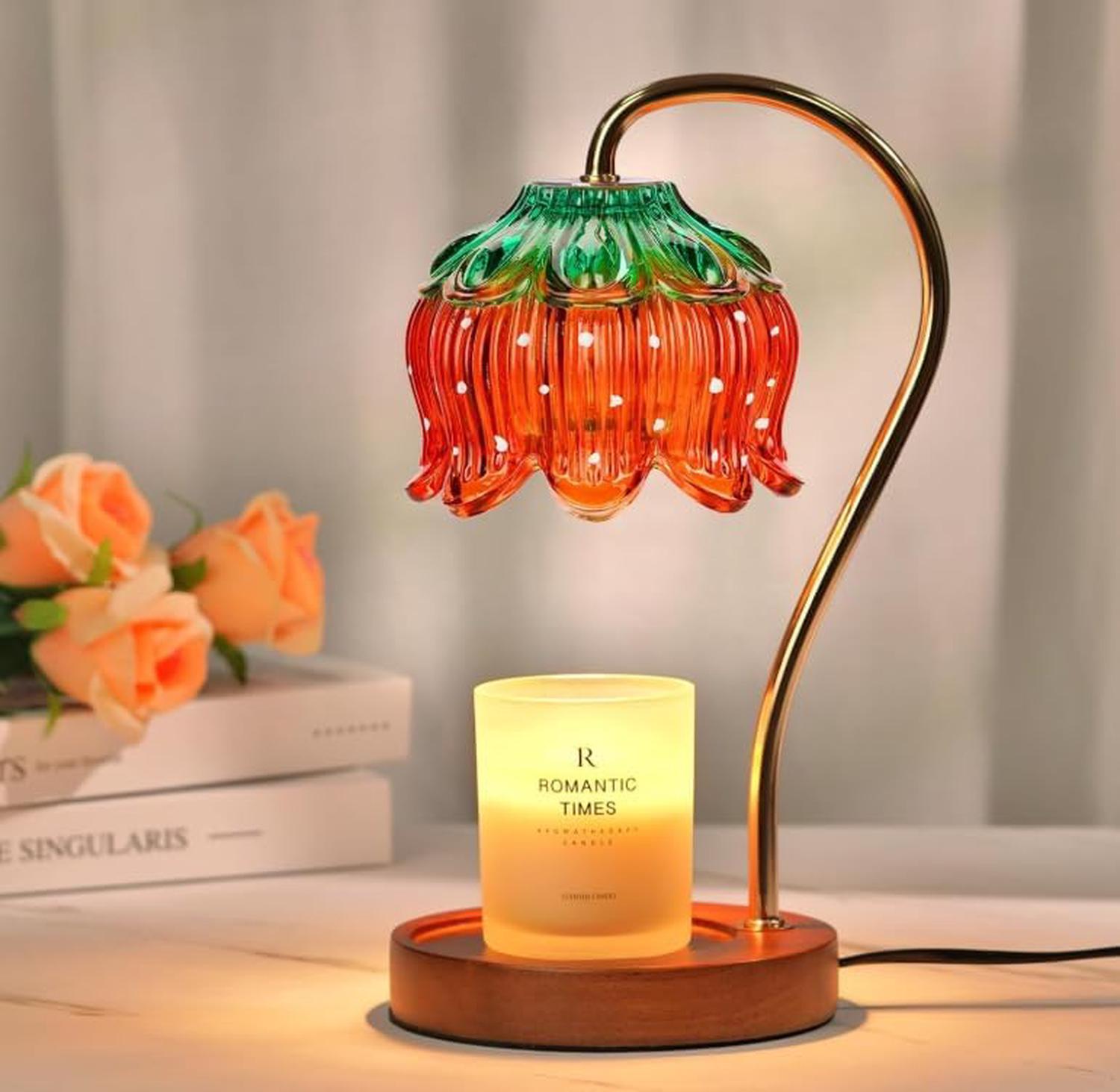 Lampe Chauffe Bougie, Candle Warmer Lamp avec Minuterie et Variateur ...