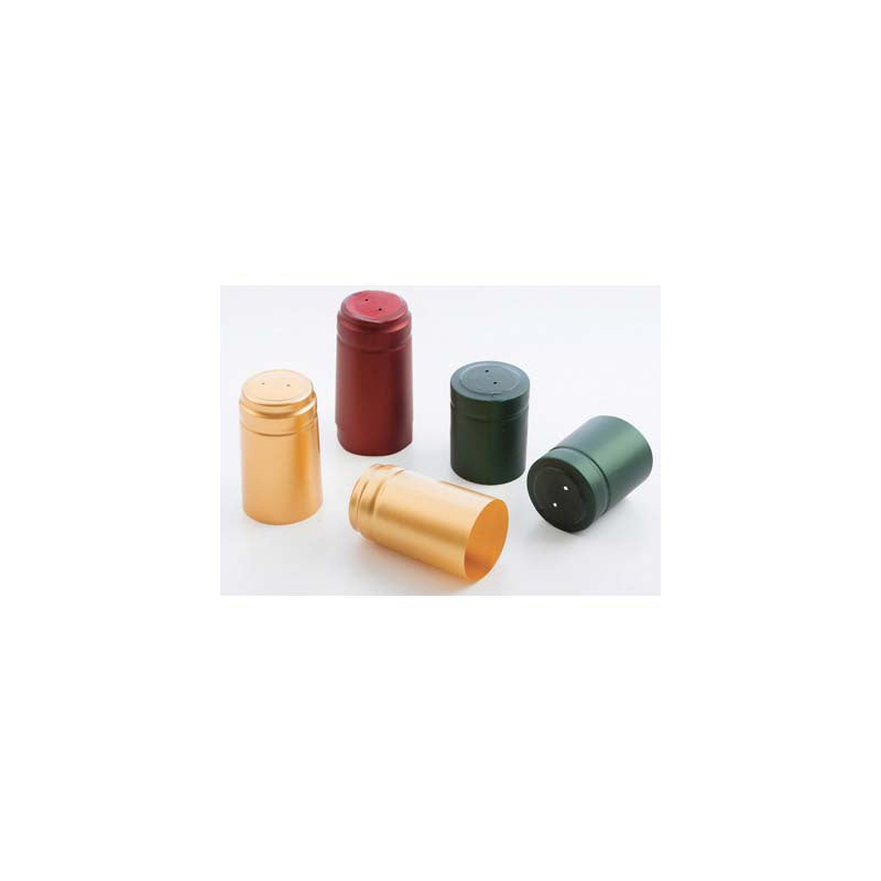CÁPSULA TERMORETRÁCTIL PARA BOTELLAS DE VINO NEGRO MM 31X55 CF=UDS 100 ...
