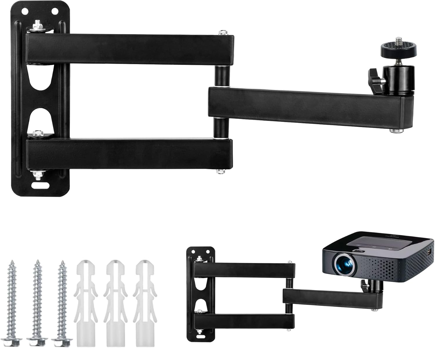 Support de Videoprojecteur, Support Mural pour Projecteur, Multi-Angle ...