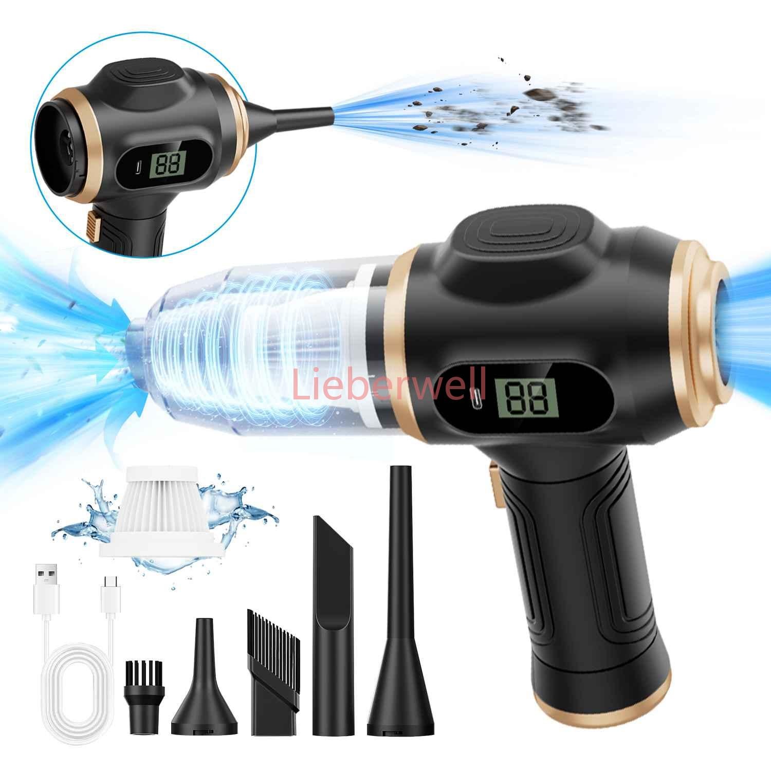 Édition avancée,Aspirateur de voiture sans fil ABS - Appareil ménager ...