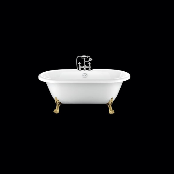 Baignoire ancienne rétro sur pieds CHELSEA Blanche 170 cm Pieds de Lion ...