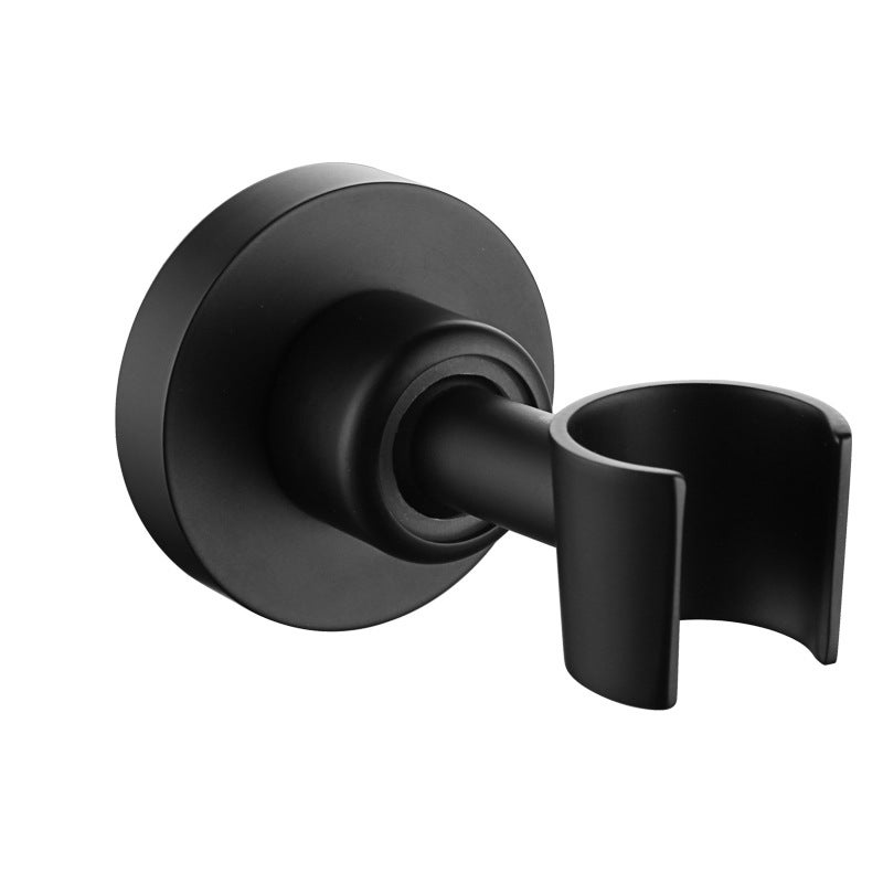 Support de Pommeau de Douche Support Douche Noir en Acier Inoxydable ...