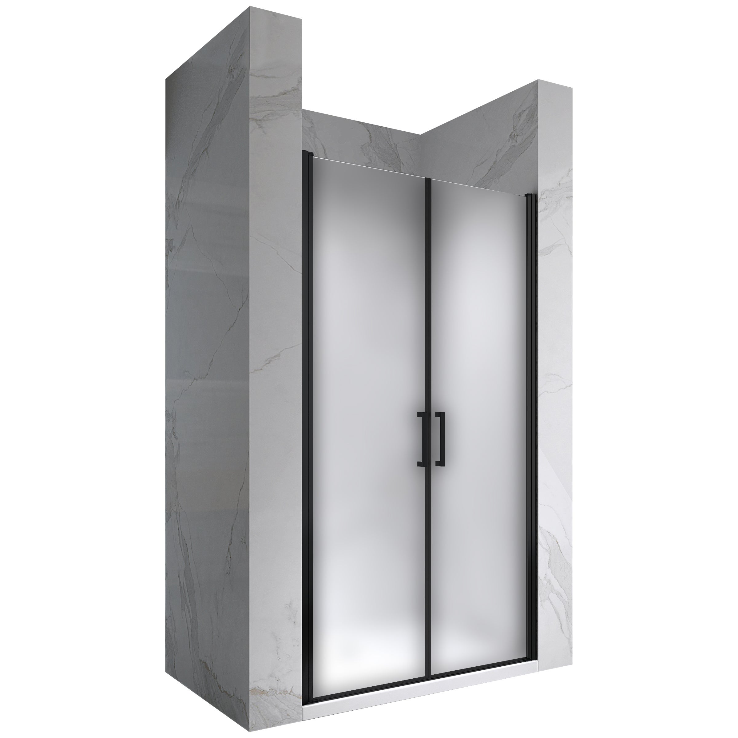 Mampara de Ducha Moments Of Glass Lara 89-92 cm, 195 cm de Altura con ...