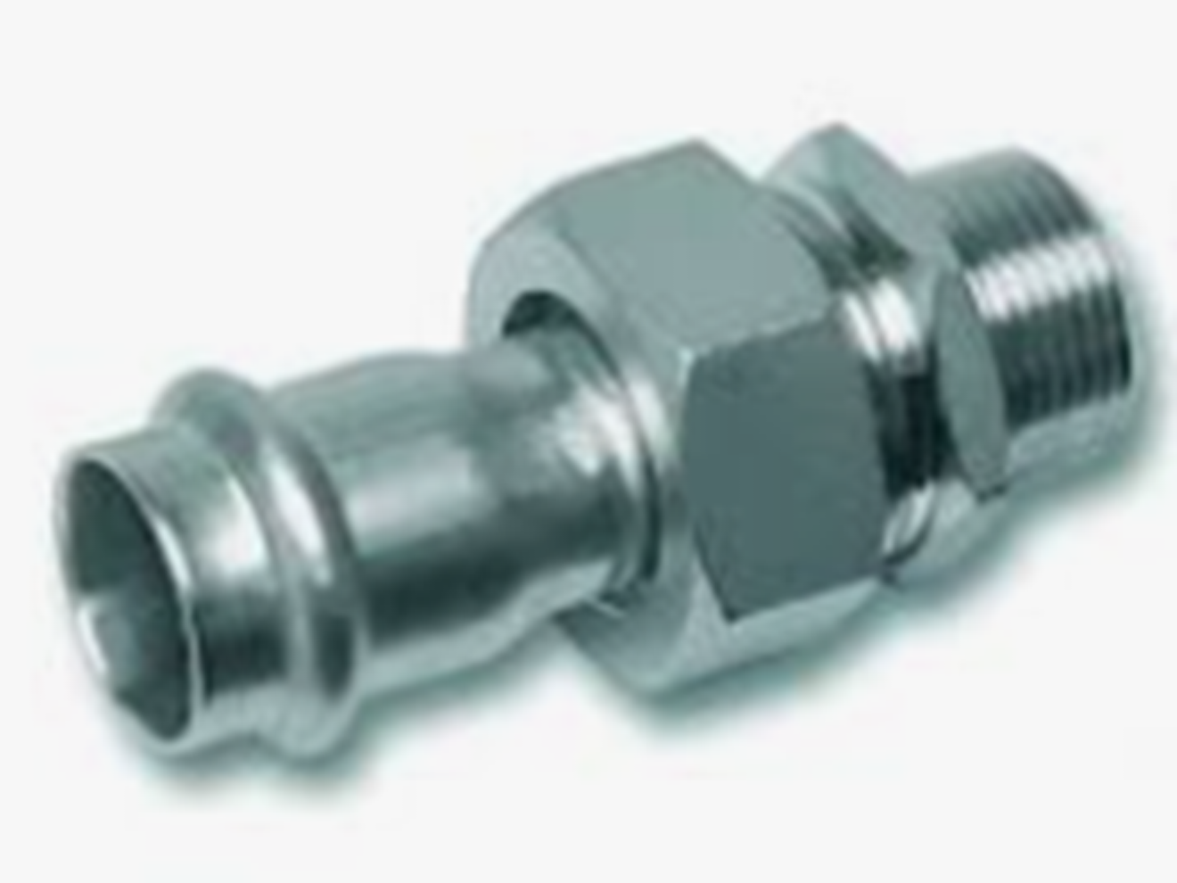 Raccord union male à sertir profil V 28 mm x 1" 316L | Leroy Merlin