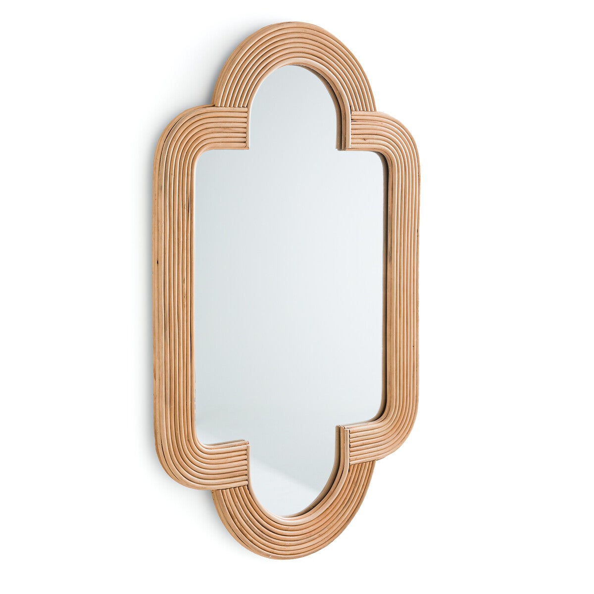 Miroir en rotin 120x73 cm, Rivia - Naturel - taille unique | Leroy Merlin