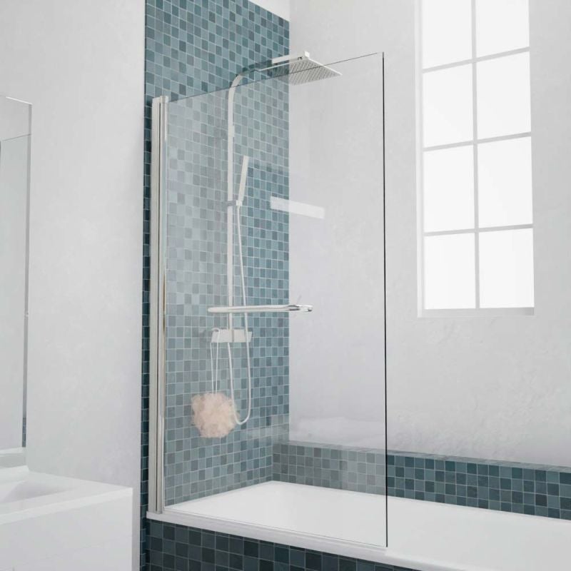 Pare-baignoire 90 x 140 cm - MURPHY | Leroy Merlin