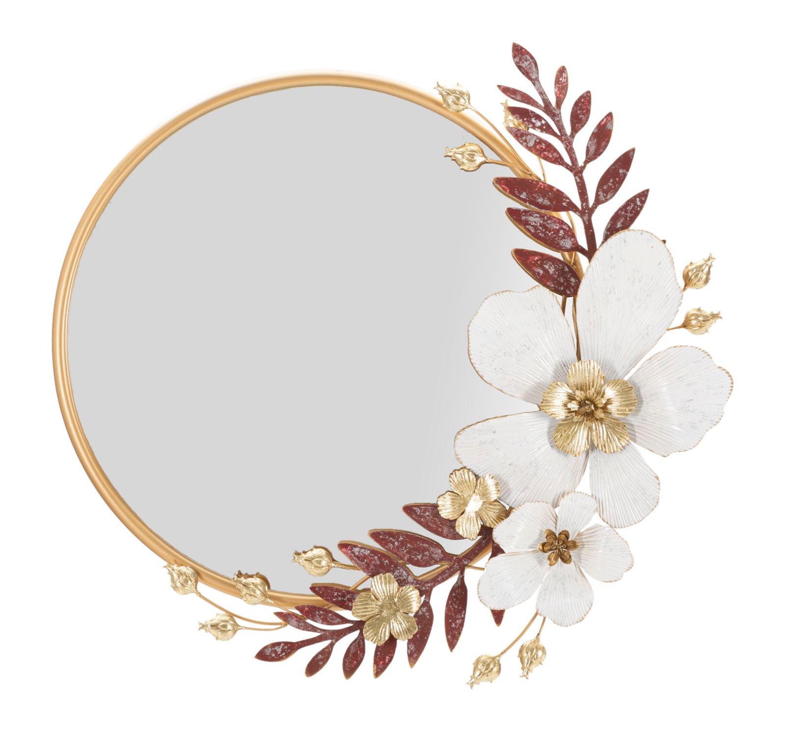 Miroir Mural Design "Flot" 74cm Multicolore | Leroy Merlin